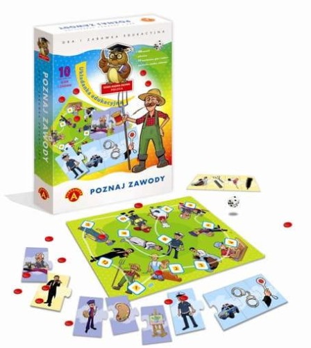Gra Poznaj zawody Alexander: edukacyjna dla dzieci | Sklep z zabawkami ...